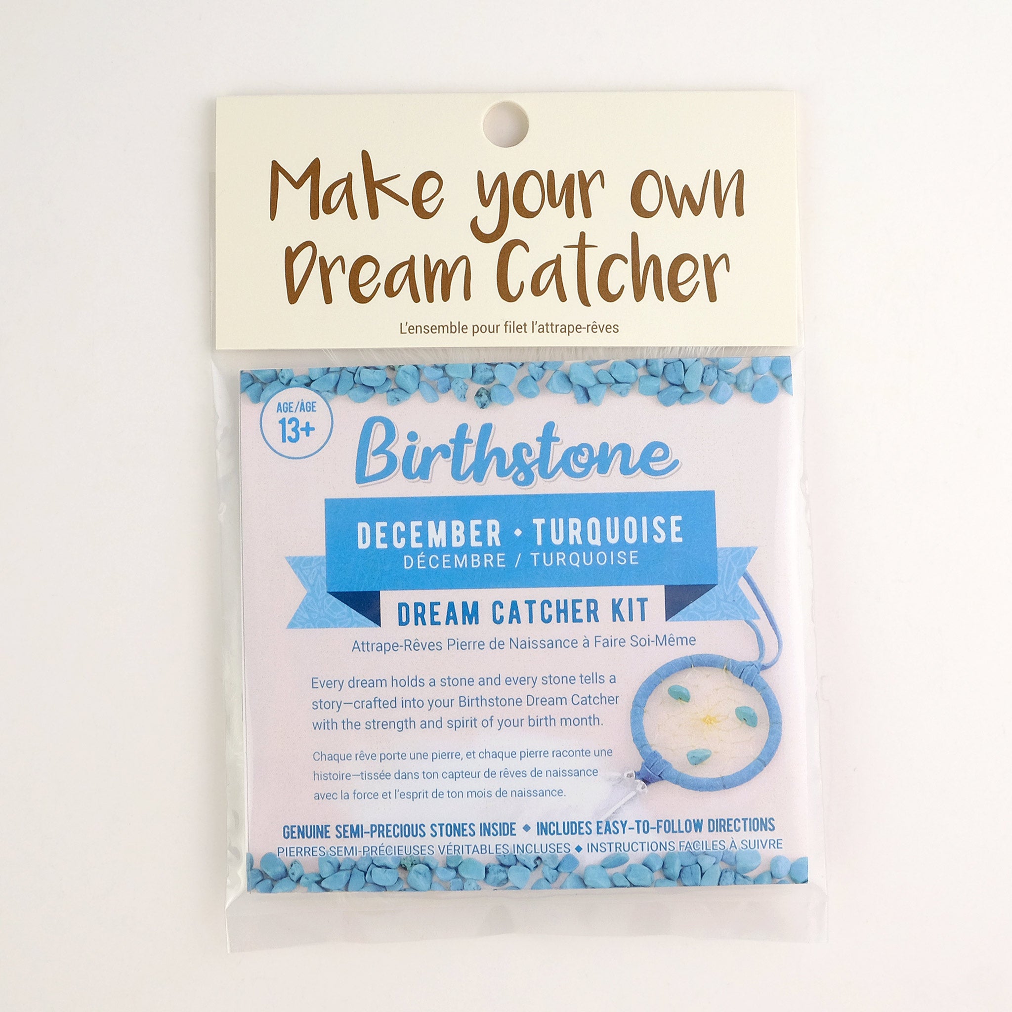 Birthstone December Dream Catcher Kit – Monague Indigenous Crafts and Gifts